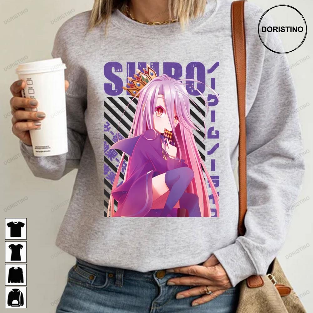 Vintage No Game No Life Shiro Trending Style